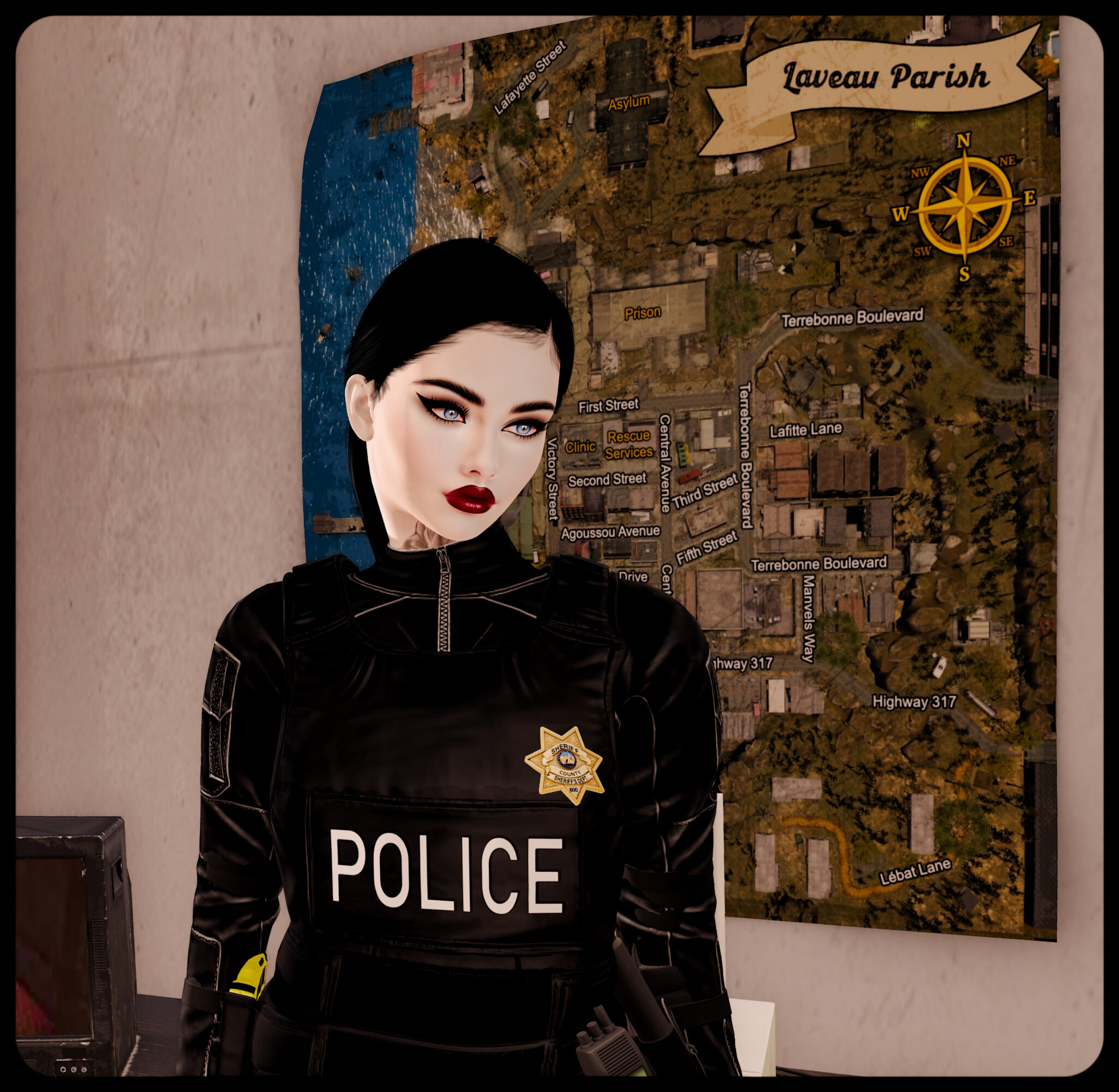 Nikki Derryth Promoted & Laveau Sheriff Department Attacked!