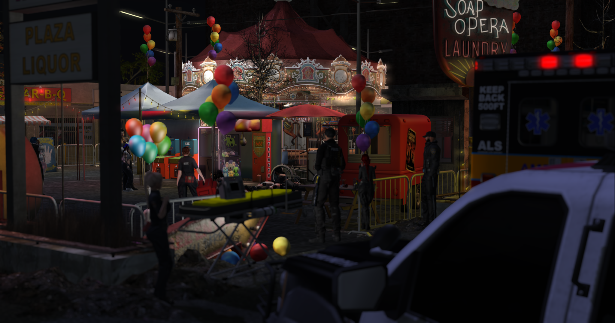 Carnival Chaos: Hathian's Thrilling Spectacle